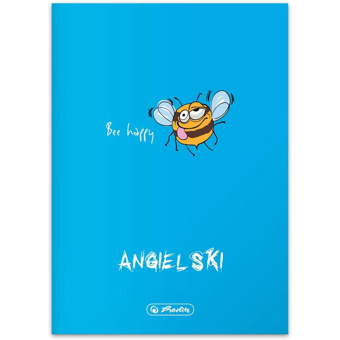 Zeszyt A5 60k kratka 70g JĘZYK ANGIELSKI 9500028 HERLITZ - Zeszyty i ...
